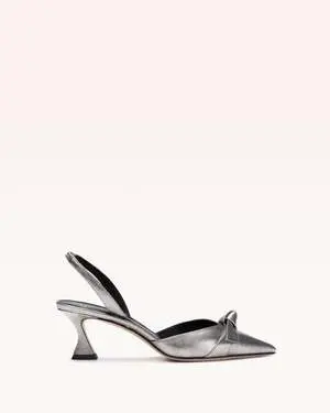 ALEXANDRE BIRMAN Clarita Bell Slingback 60 - Silver