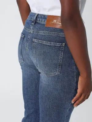 Elisabetta Franchi Straight Leg Jeans
