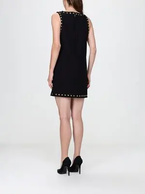 Michael Kors Off-the-shoulder Studded Crêpe Sheath Gown