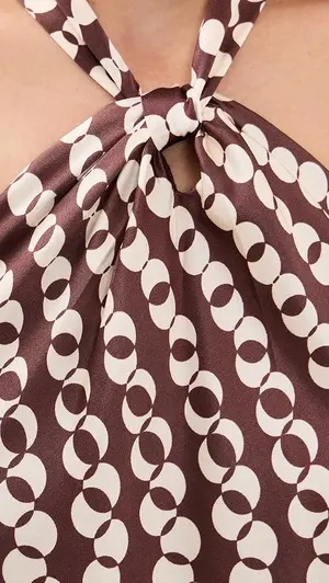 REFORMATION Opaline Silk Mini Dress