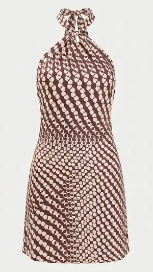 REFORMATION Opaline Silk Mini Dress