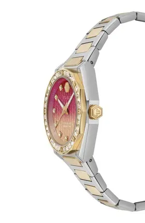 Philipp Plein Deluxe Two-tone Crystal Watch