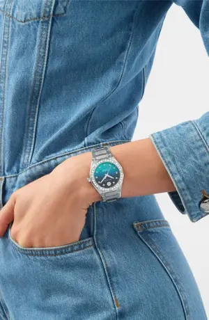 Philipp Plein Deluxe Bracelet Watch With Crystal Accents