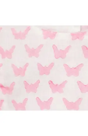 MER ST. BARTH La Plage Ruffle Pouch - Pink