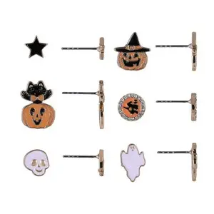 HALLMARK Halloween 6-pair Stud Earring Set
