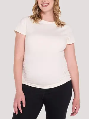 Motherhood Maternity T-shirt - Vanilla Ice