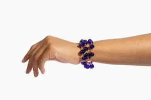 REJECTED HEARTS CLUB Azule Cat-eye Glass Bead Bracelet