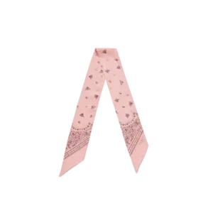 FABLE ENGLAND Eve Skinny Scarf - Pink