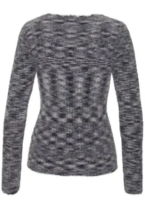 LASCANA Soft Knit V-neck Sweater