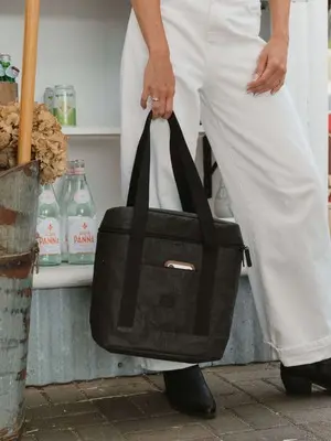 OUT OF THE WOODS Soft-sided Insulated Cooler - Ebony