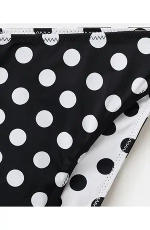 Mango Reversible Polka Dot Bikini Bottoms
