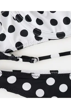 Mango Reversible Polka Dot Bikini Bottoms