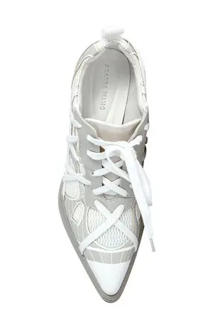 AZALEA WANG Crosswalk Pump - Light Grey