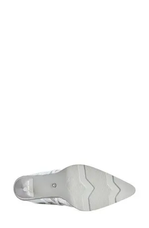 AZALEA WANG Crosswalk Pump - Light Grey