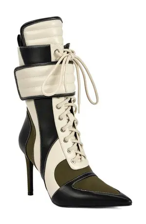AZALEA WANG AZALEA WANG Amada Pointed Toe Stiletto Bootie