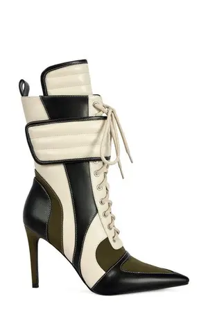 AZALEA WANG Amada Pointed Toe Stiletto Bootie