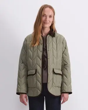 SPORTSCRAFT Gillian Quilted Shirt Jacket