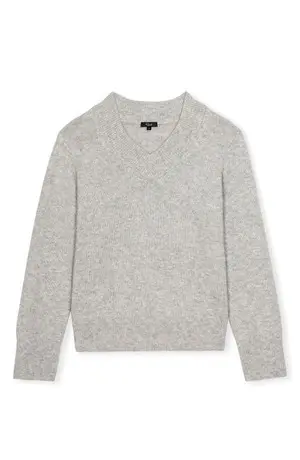 Rails Lidya V-neck Sweater Relaxed Fit, Long Sleeve