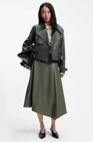 BOSS Satela Leather Jacket