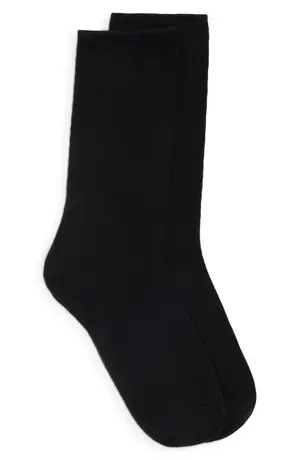 CASA CLARA Crew Socks - Black