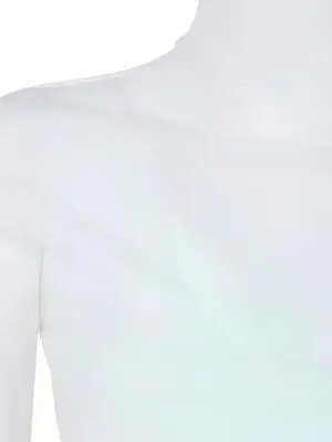 D.exterior Wool Roll-neck Sweater - White