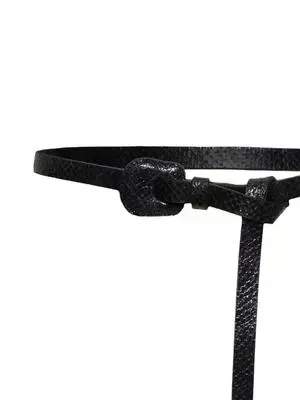 Johanna Ortiz Ancestral Frequency Belt - Black