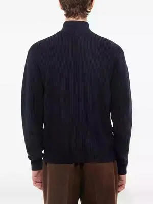 FURSAC Ribbed Zip-up Cardigan