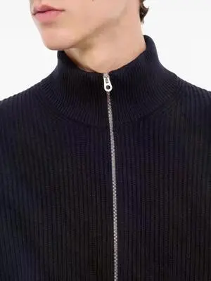 FURSAC Ribbed Zip-up Cardigan