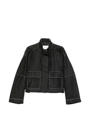 Christian Wijnants Contrast Stitch Denim Jacket