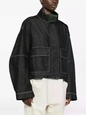 Christian Wijnants Contrast Stitch Denim Jacket