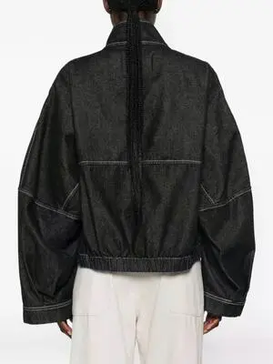 Christian Wijnants Contrast Stitch Denim Jacket