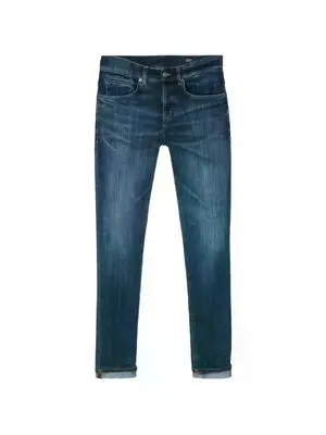 DONDUP Slim-fit Faded Jeans