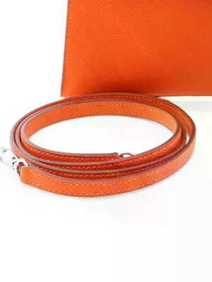 Hermès 2026 Mini Kelly Two-way Handbag - Orange