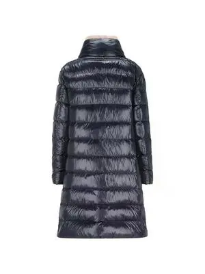 Herno Long-sleeve Quilted Coat With Funnel Neck