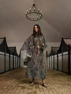 Johanna Ortiz Maiden Voyage Midi Dress