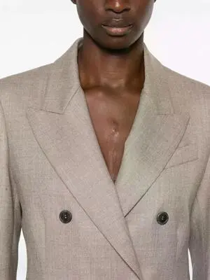 P.a.r.o.s.h Double-breasted Peak-lapel Jacket