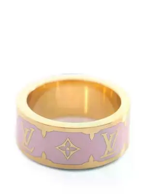 LOUIS VUITTON Monogram Motif Ring