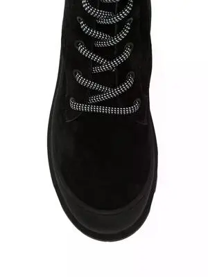 Moncler Vera High Lace-up Suede Boots