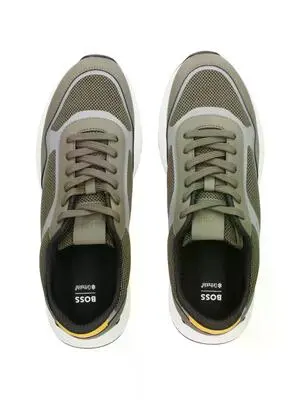 BOSS Logo Print Sneakers