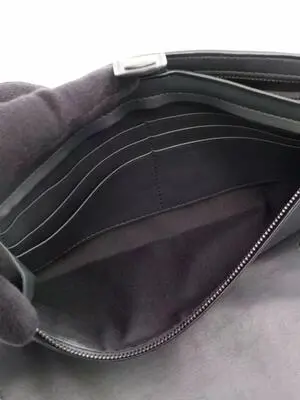 Bottega Veneta 2000s Intrecciato Wrist Strap Clutch Bag
