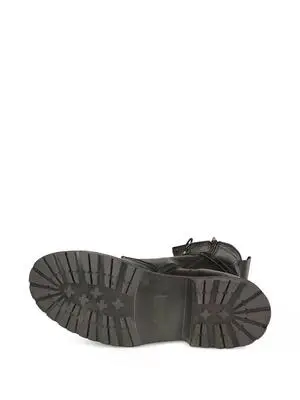 Moma Lace-up Leather Boots