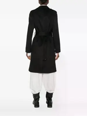 Liu Jo Double-breasted Belted Coat With Notched Lapels