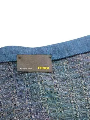 Fendi Knitted V-neck Sweater