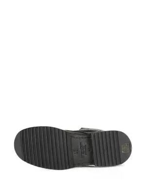 Moma Lace-up Leather Boots