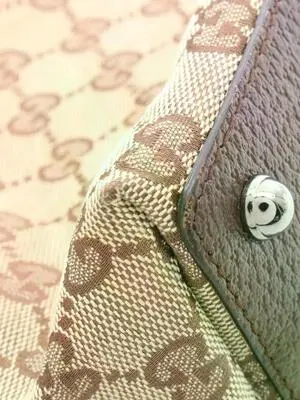 Gucci 2000s Gg Canvas Tote Bag