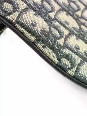 Dior 2000s Saddle Monogram-pattern Messenger Bag