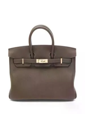Hermès 2026 25 Birkin Tote Bag - Brown