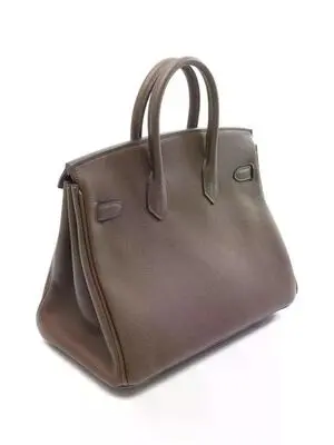 Hermès 2026 25 Birkin Tote Bag - Brown