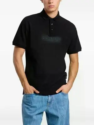 Palm Angels Logo Spray Regular Polo