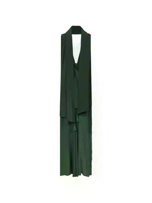 Johanna Ortiz Expedición Elegante Sequin-embellished Silk Maxi Dress